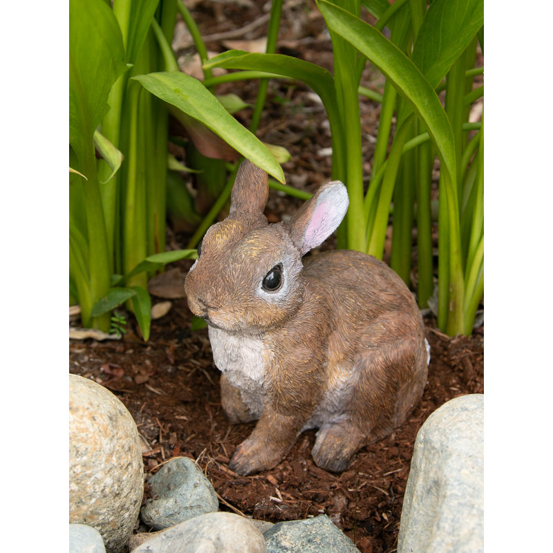 17 Stories Ashik Rabbit Animals Garden Statue | Wayfair